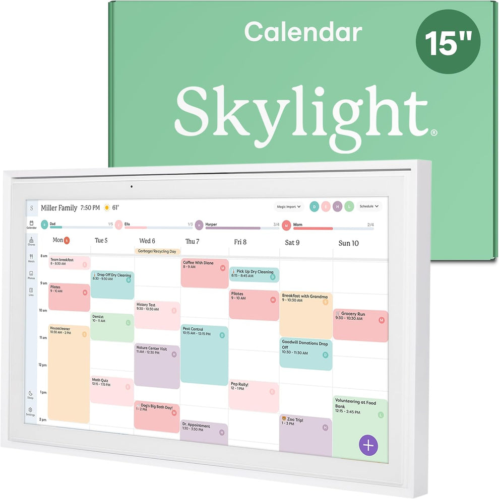 Skylight Digital Calendar | NDIS Executive Function & Memory Aid